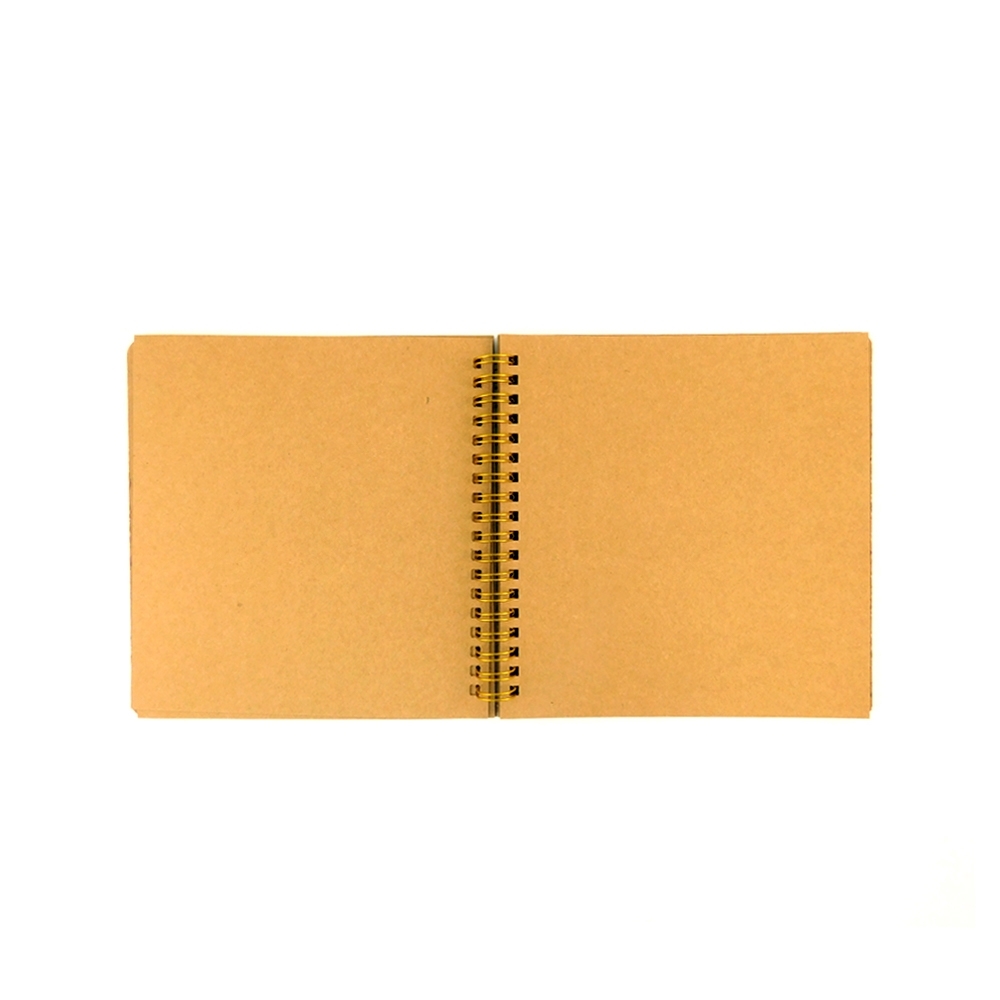 Álbum Scrapbook Kraft - 12 Folhas | Daiso