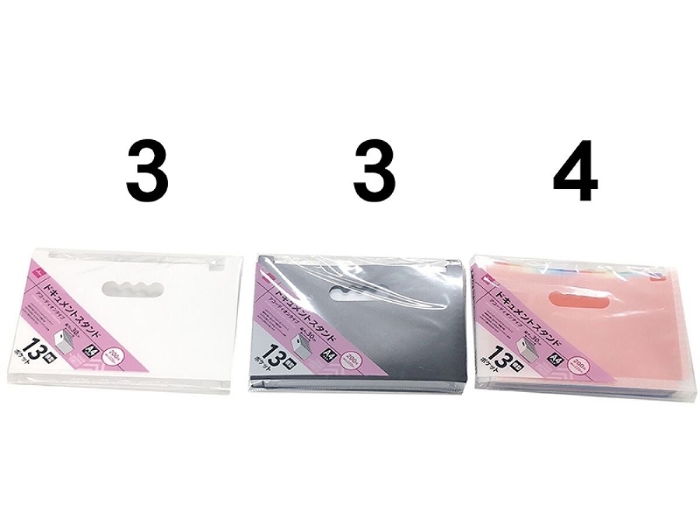 Pasta De Polipropileno Para Documentos Com 13 Bolsos - 200 | Daiso