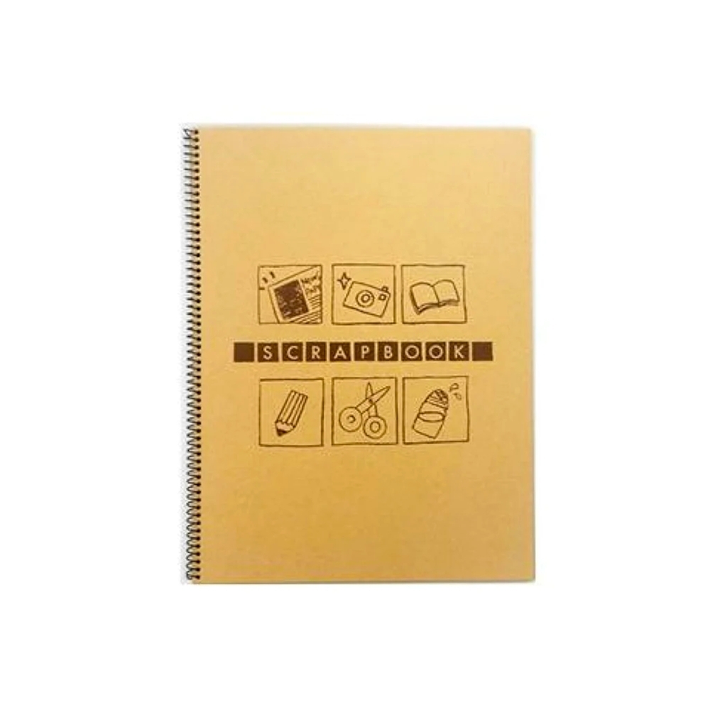 Álbum de Papel A4 - Modelo: Scrapbook - 30 Páginas | Daiso
