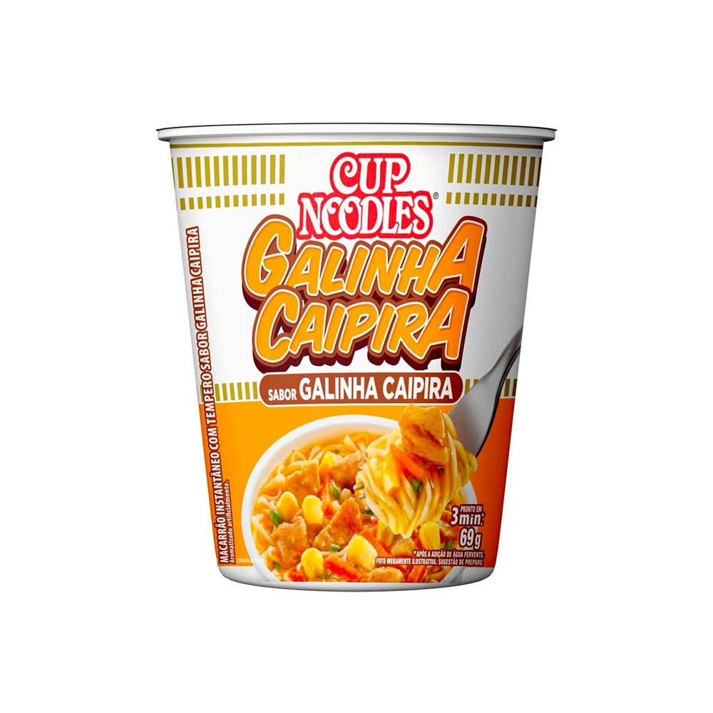 Nissin Cup Noodles Galinha Caipira | Daiso