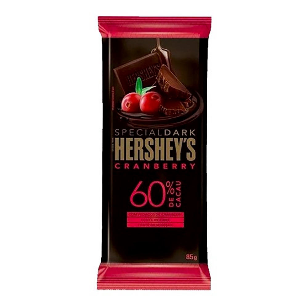 Chocolate Special Dark Cranberry 60% Hershey's - 85g | Daiso