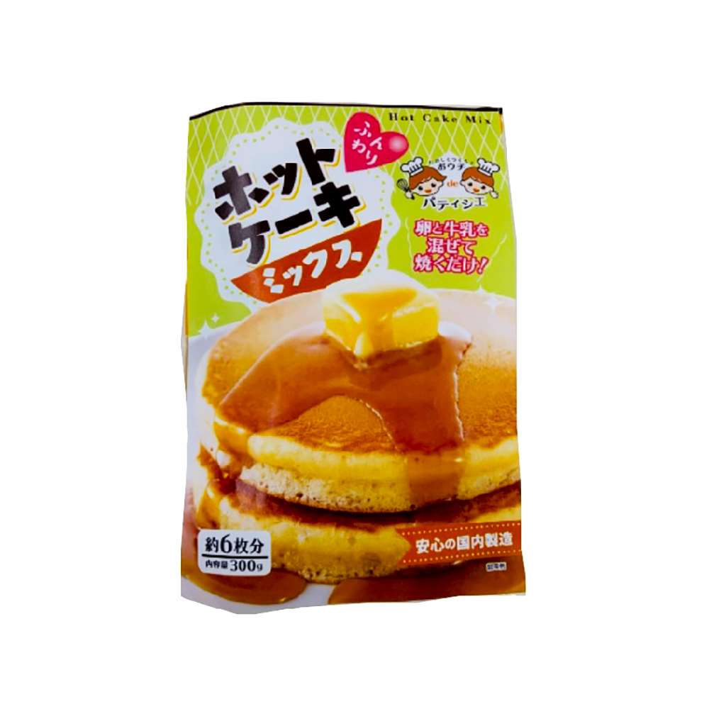 Mistura Para Preparo De Panqueca Em Saco Plástico Com 300G - Evoltech Hotcake Mix 300G | Daiso