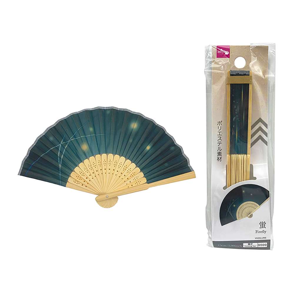 Leque Com Estampa - 15cm | Daiso